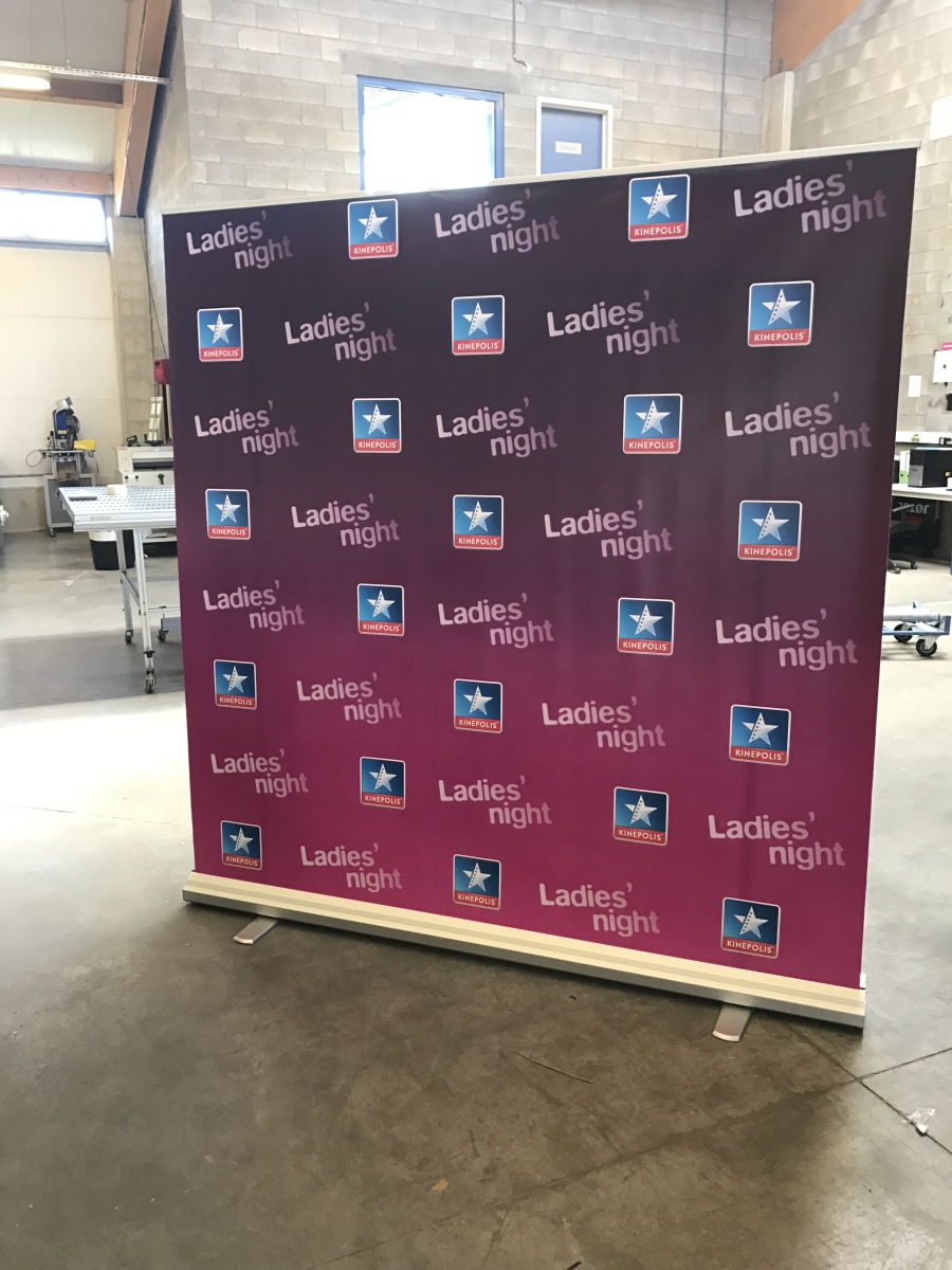 Roll-up grand format, roller-up XXL | Créercoller, imprimeur